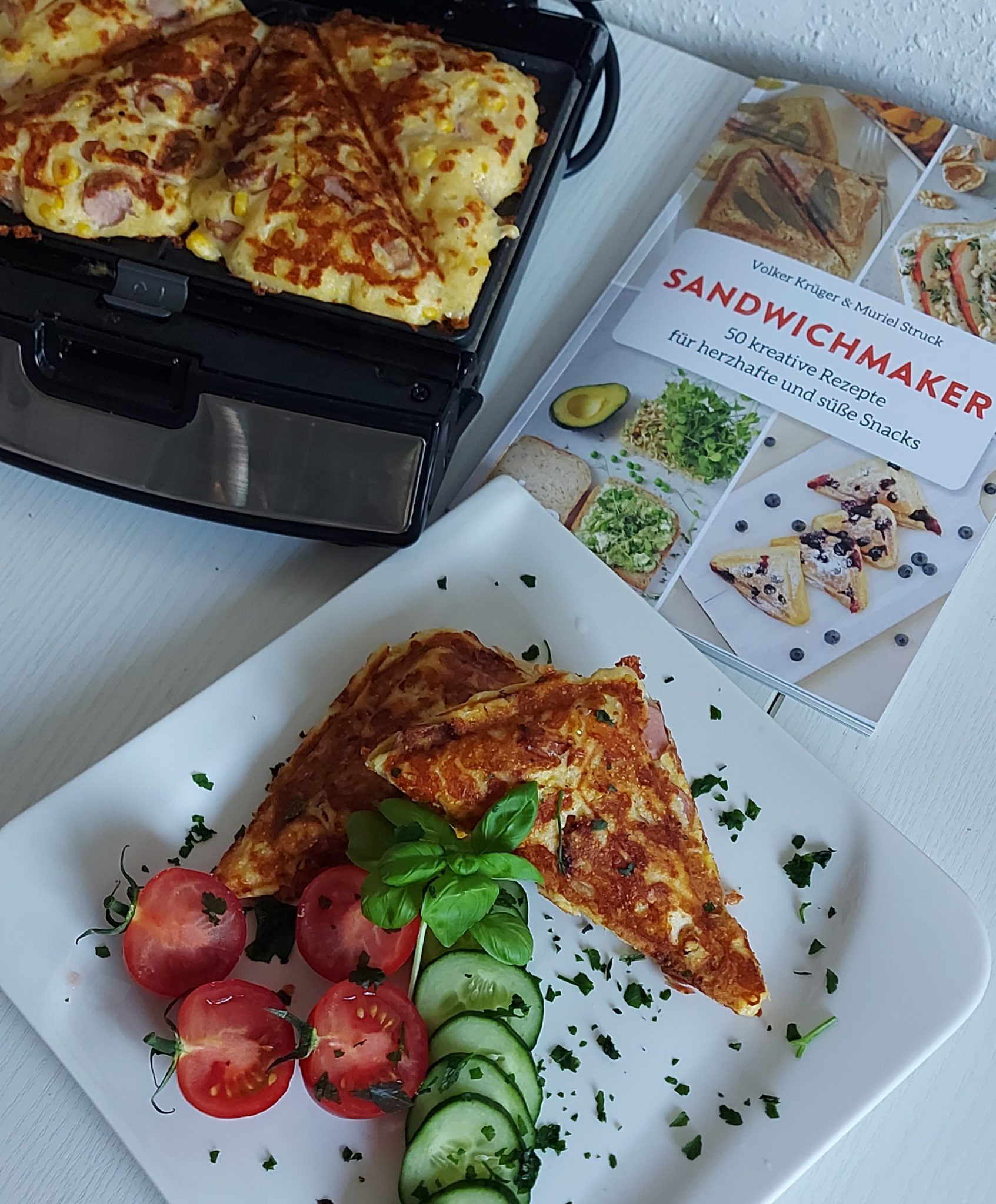 Kreative Sandwich-Ideen für den Sandwichmaker – Kochbuch Leser und mehr